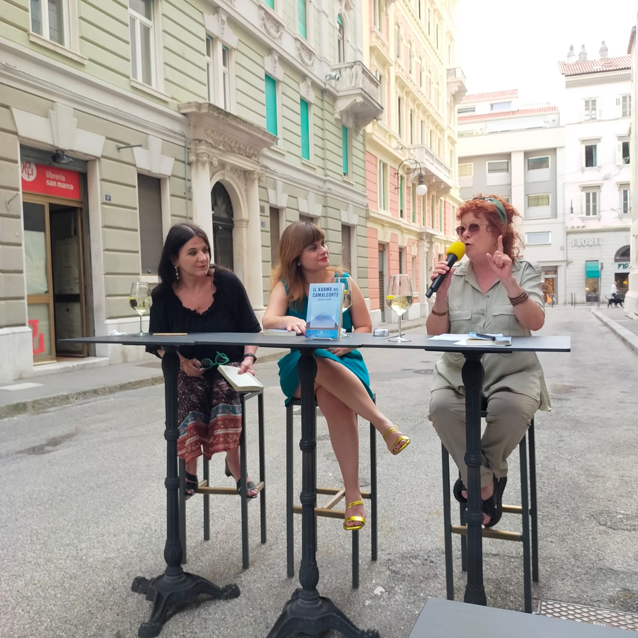 Cossa la ghe va mai a creder a quel camaleonte! Tappa karmica a Trieste ...